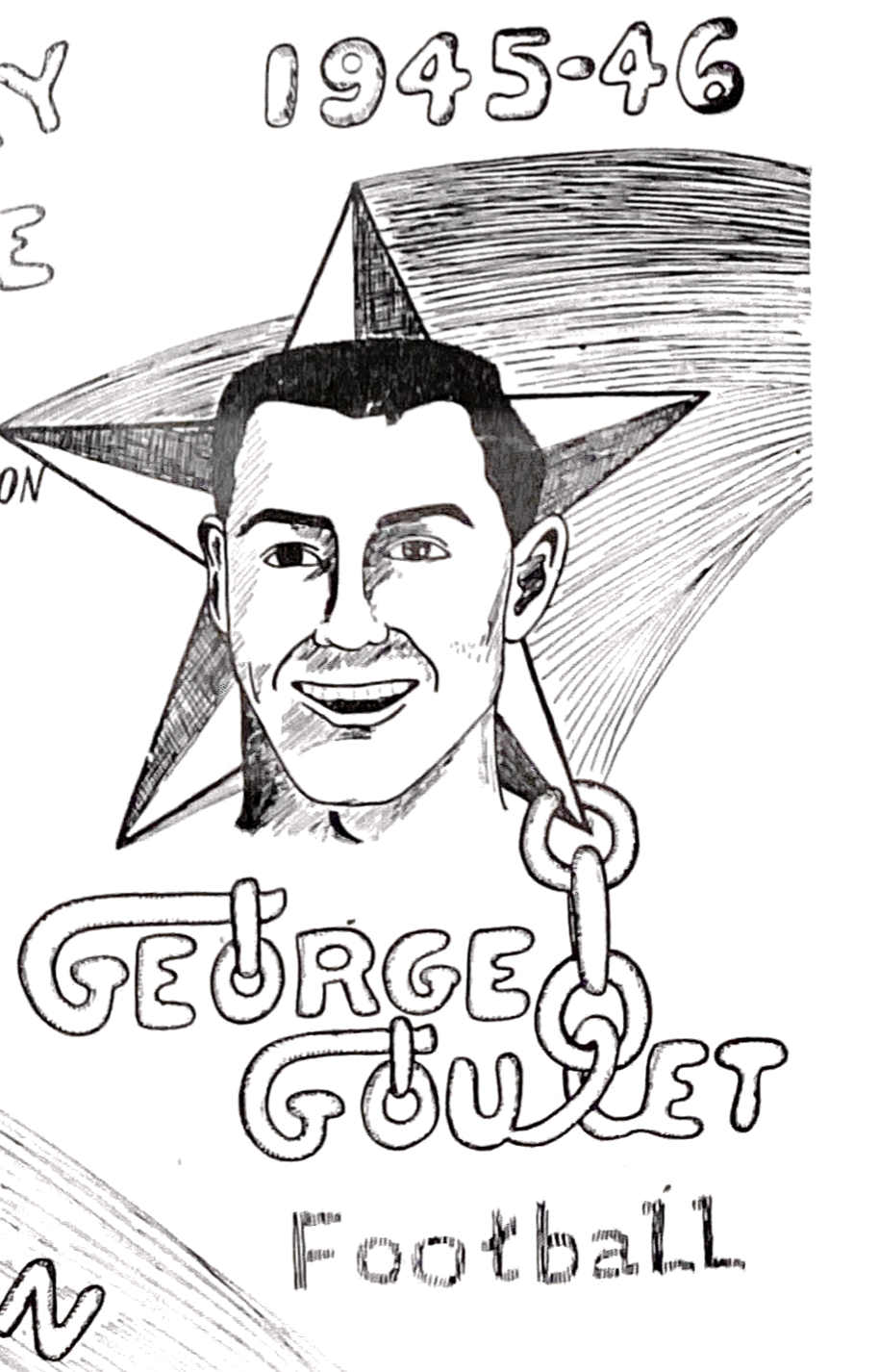 inductee George Goulet old timer - Warren Athletic Hall of Fame inductee George Goulet old timer - Warren Athletic Hall of Fame